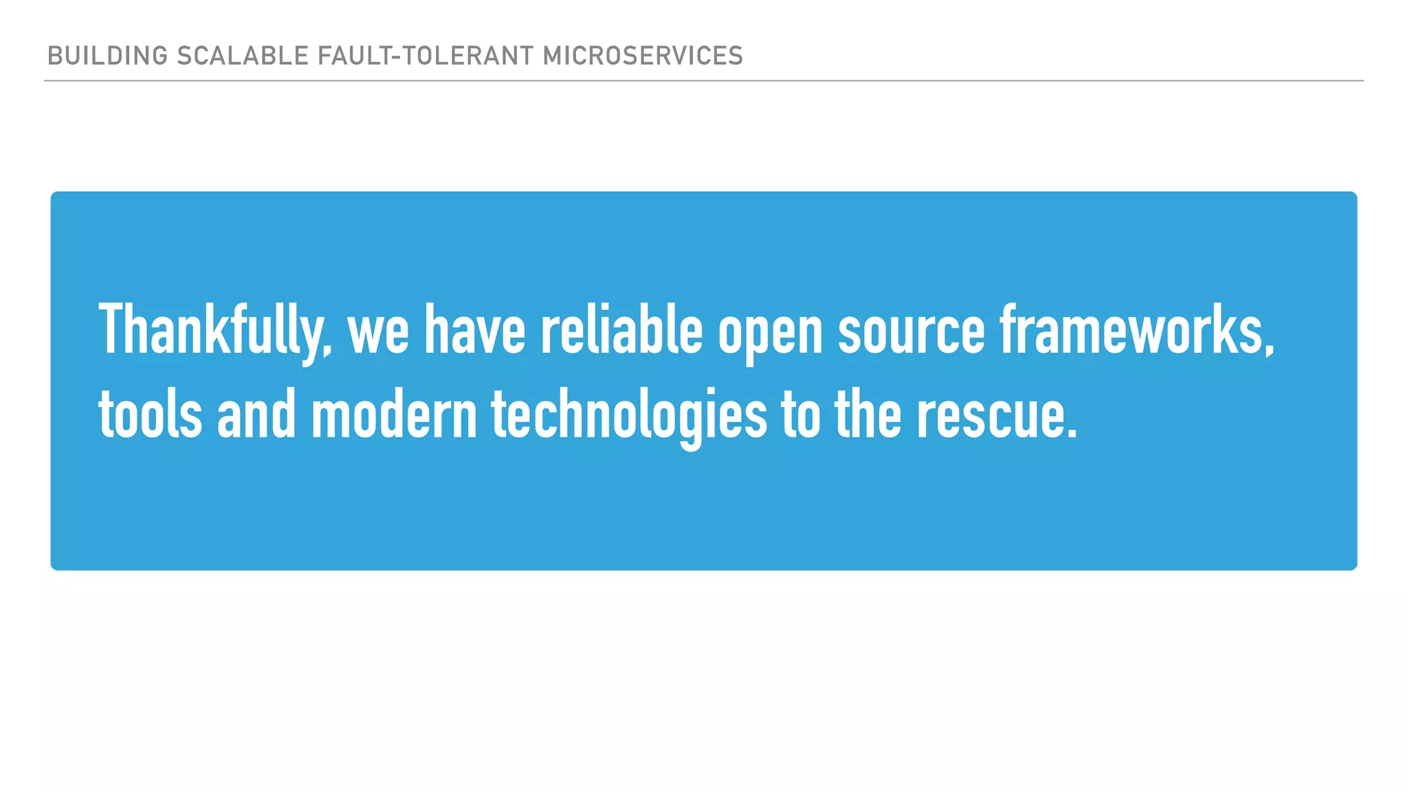 Scalable Fault-tolerant microservices | PPT Scalable Fault-tolerant microservices | PPT