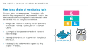 Scalable Fault-tolerant microservices | PPT