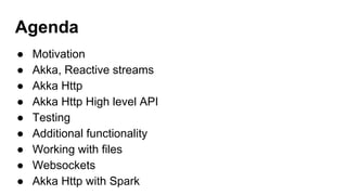 Building scalable rest service using Akka HTTP | PPT