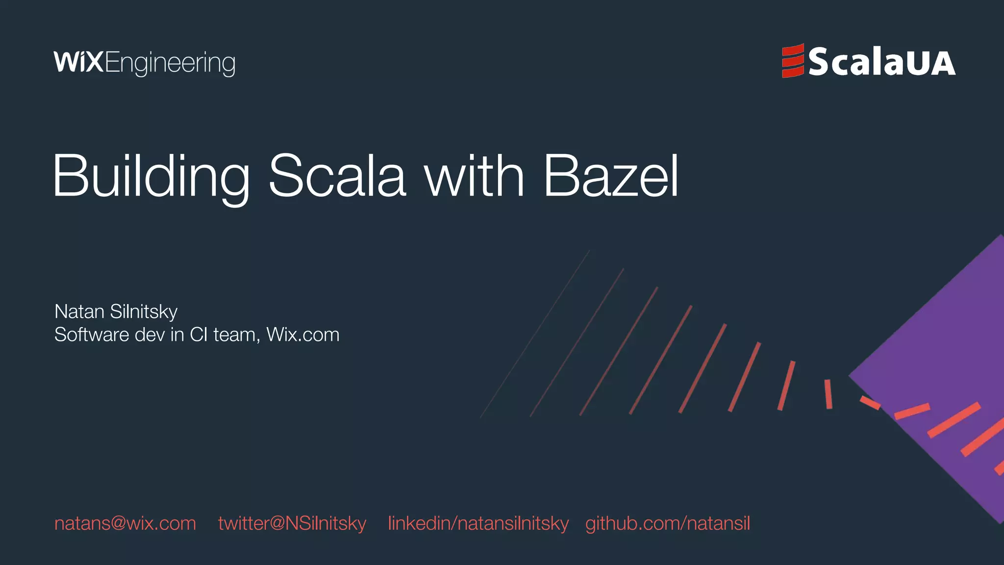 Building scala with bazel | PPT