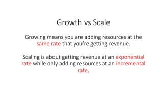 Building Scaling Technology Venture | PPTX