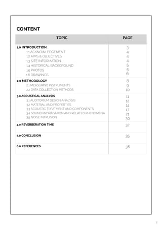 Building science 2 PJT 1 report | PDF