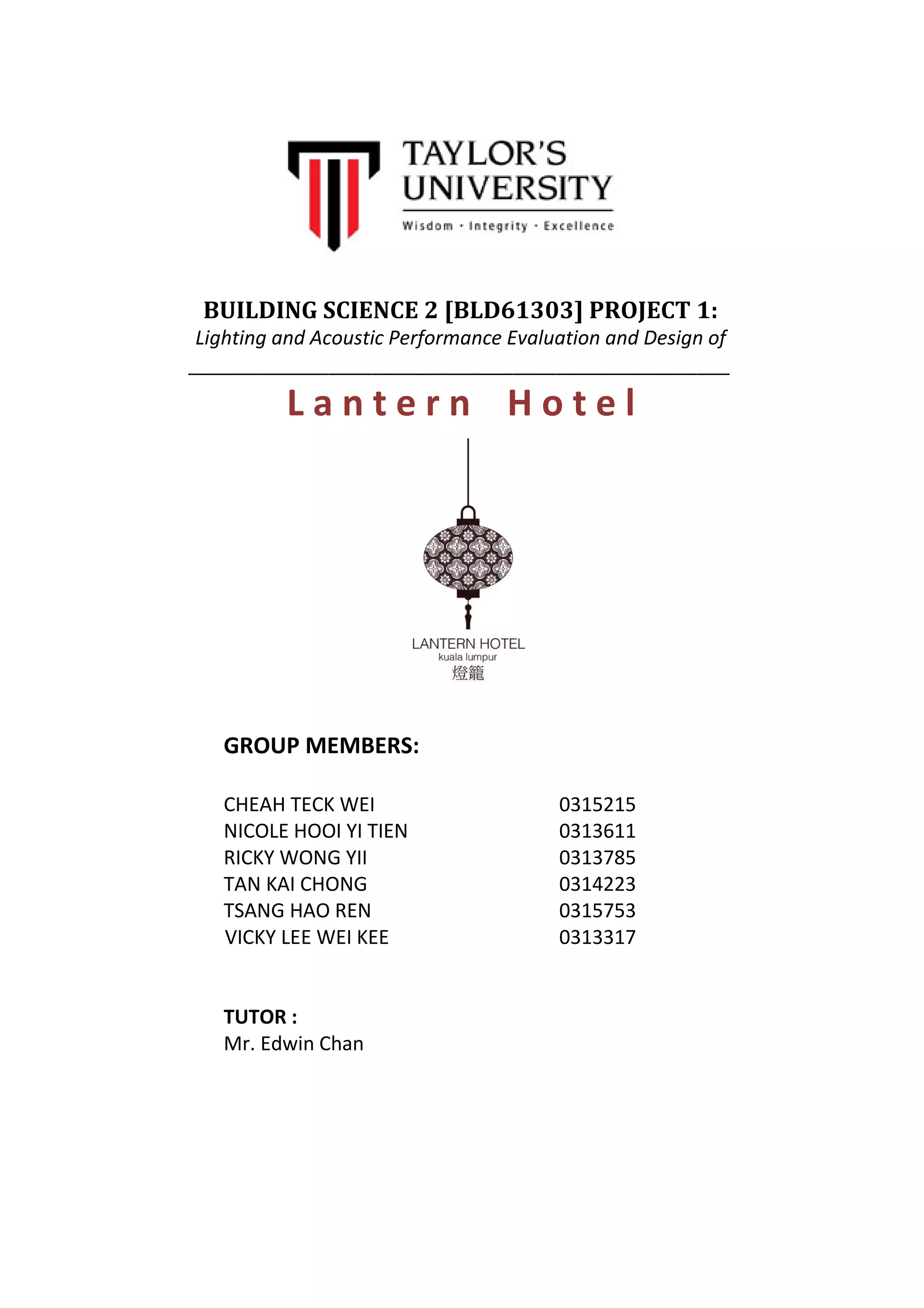 Building science report (1) | PDF