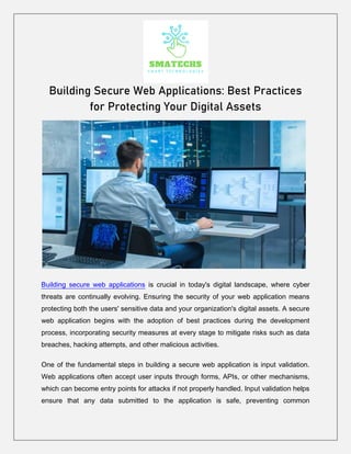 Building Secure Web Applications: Best Practices for Protecting Your Digital Assets | PDF