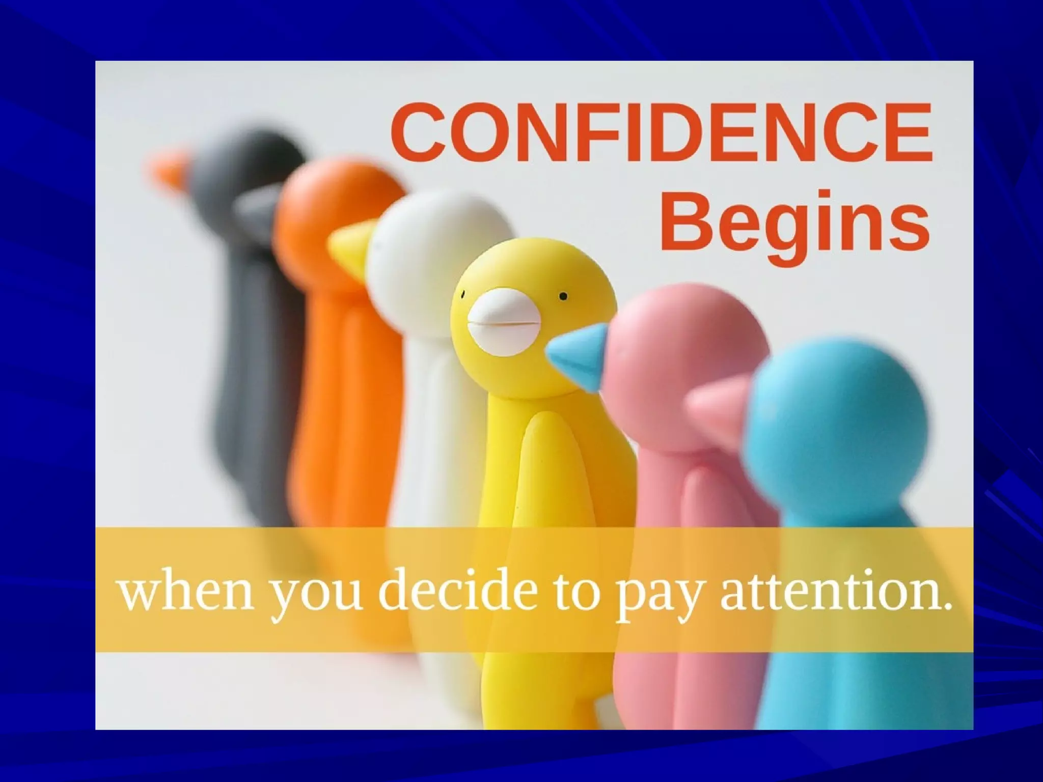 Building self confidence | PPT