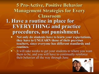 Building self discipline in our students | PPT