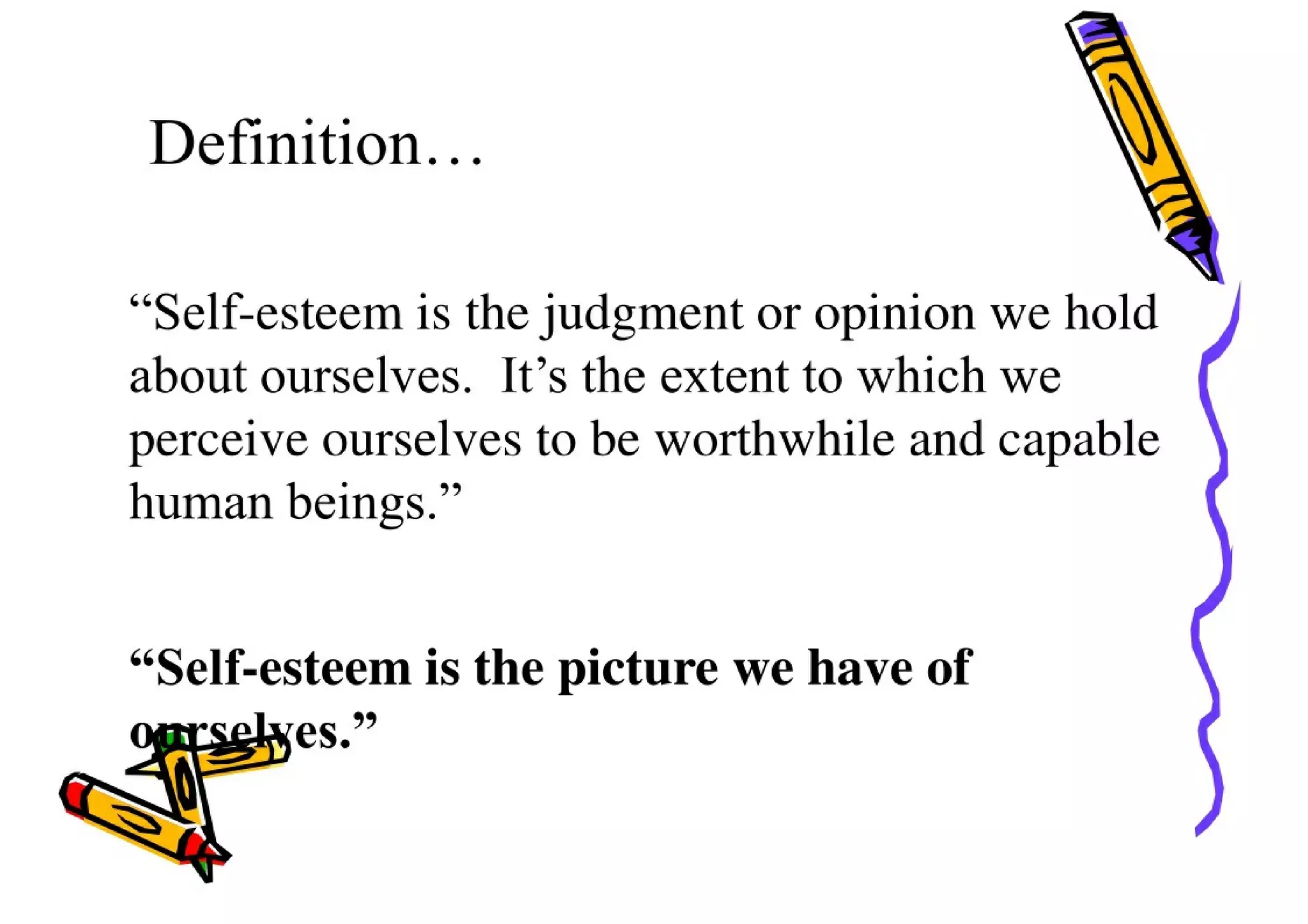 BUILDING SELF-ESTEEM | PPT