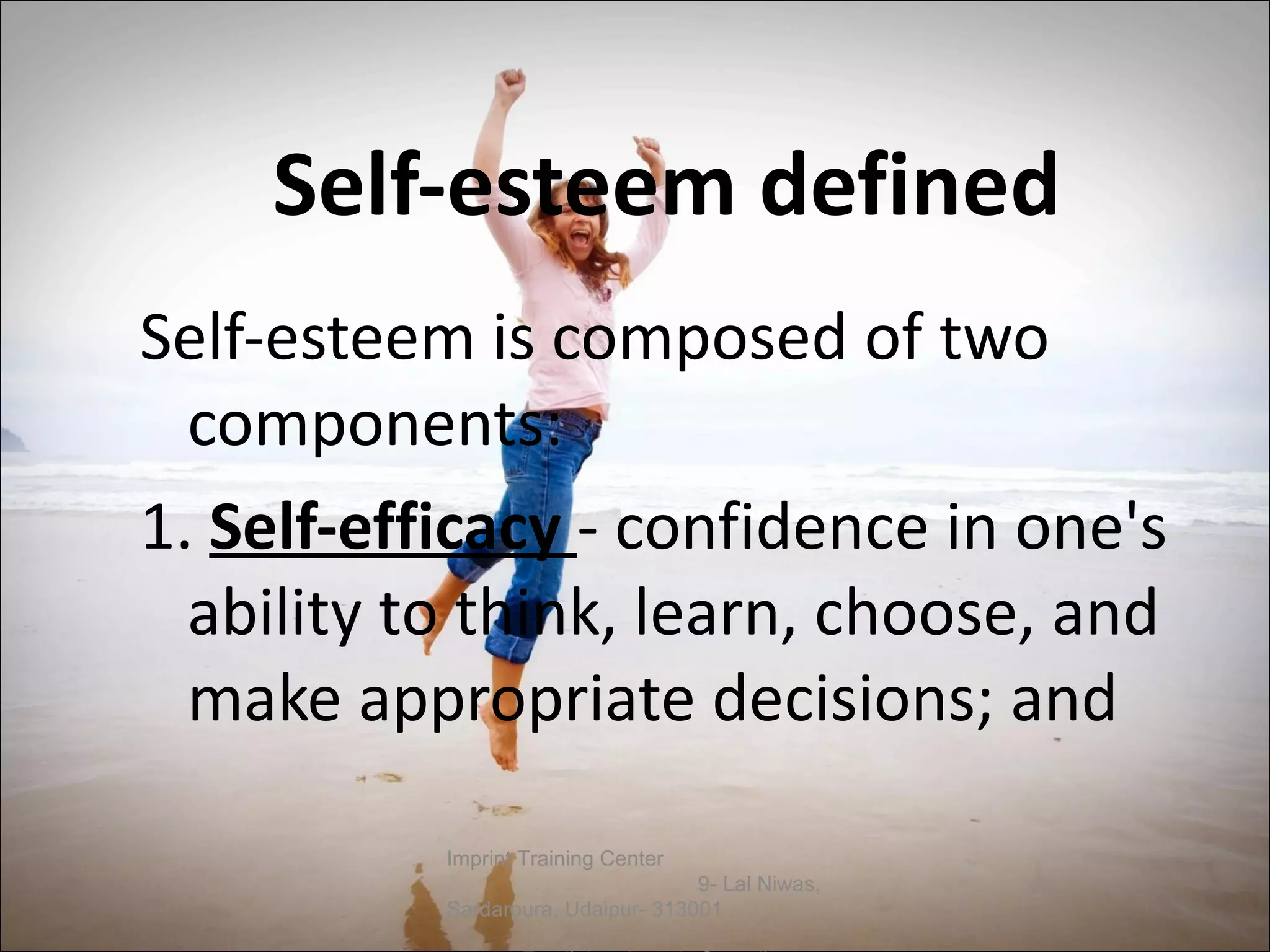 Building self esteem | PPT