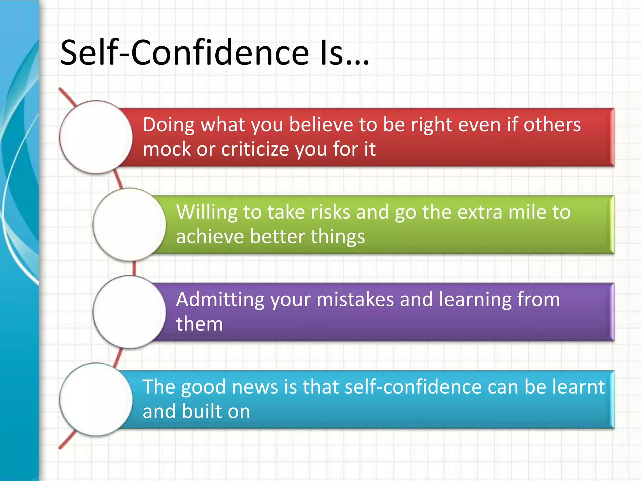 Building Self Confidence | PPTX