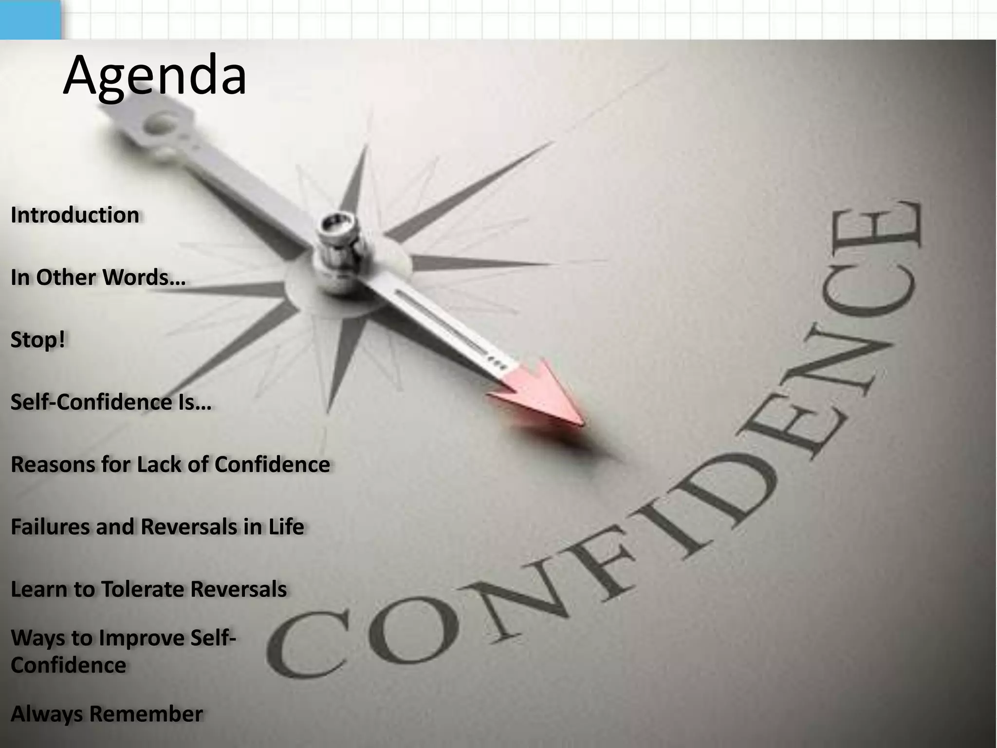 Building Self Confidence | PPTX