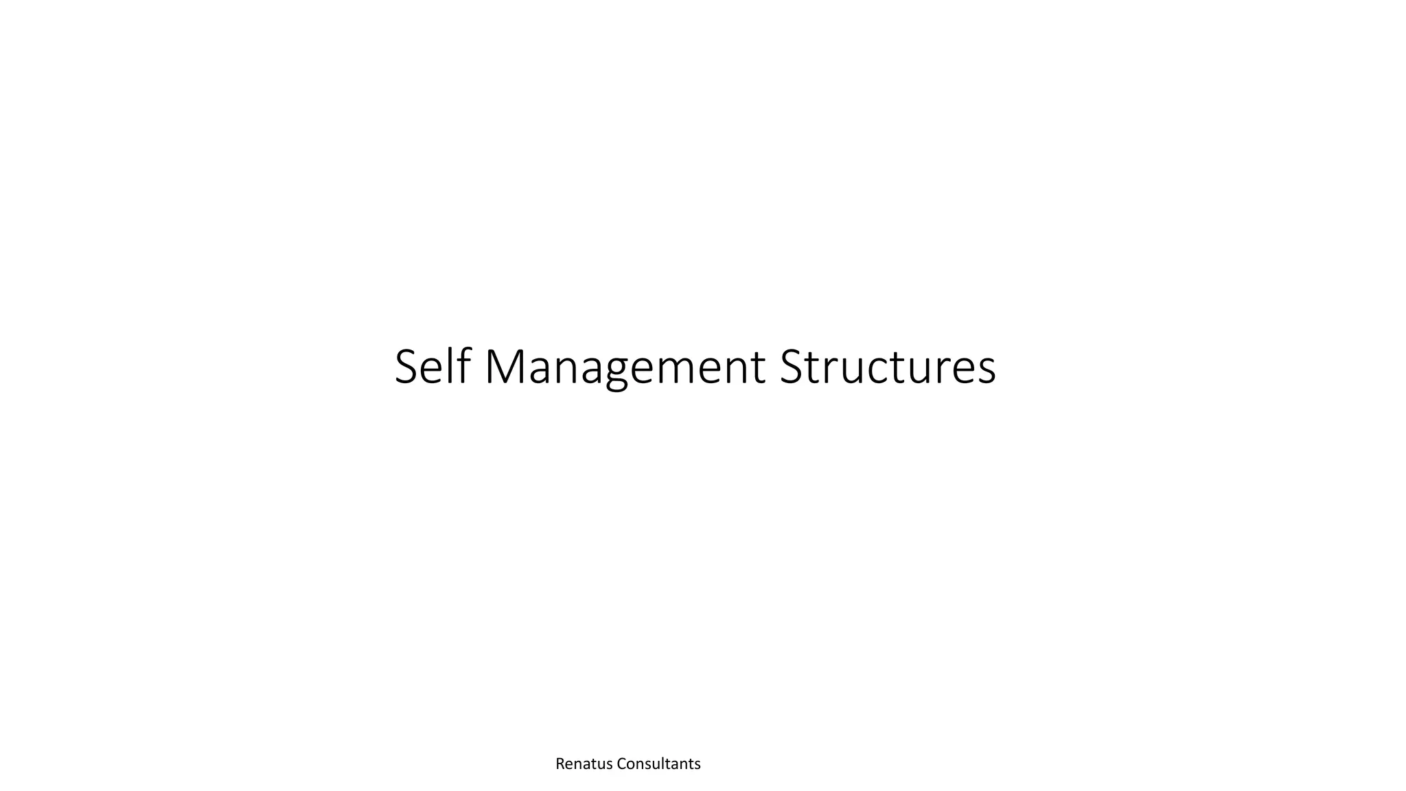 Building Self Managed Teams | PDF
