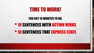 Building Sentences | PPTX