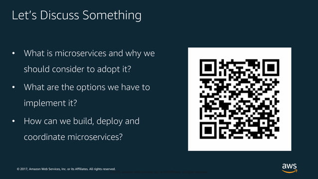 Building Serverless Microservices with AWS | PPT