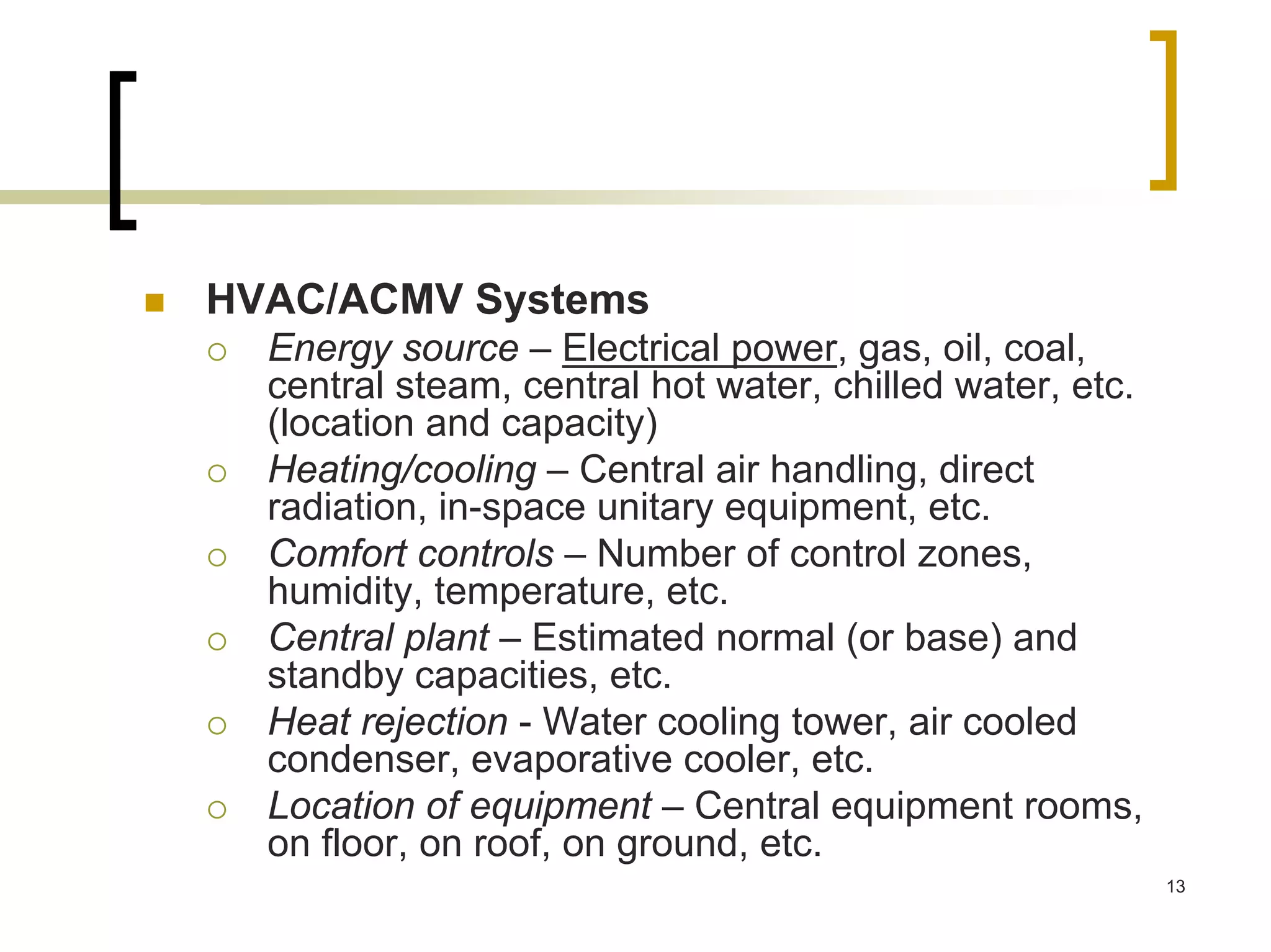 Building services - | PDF