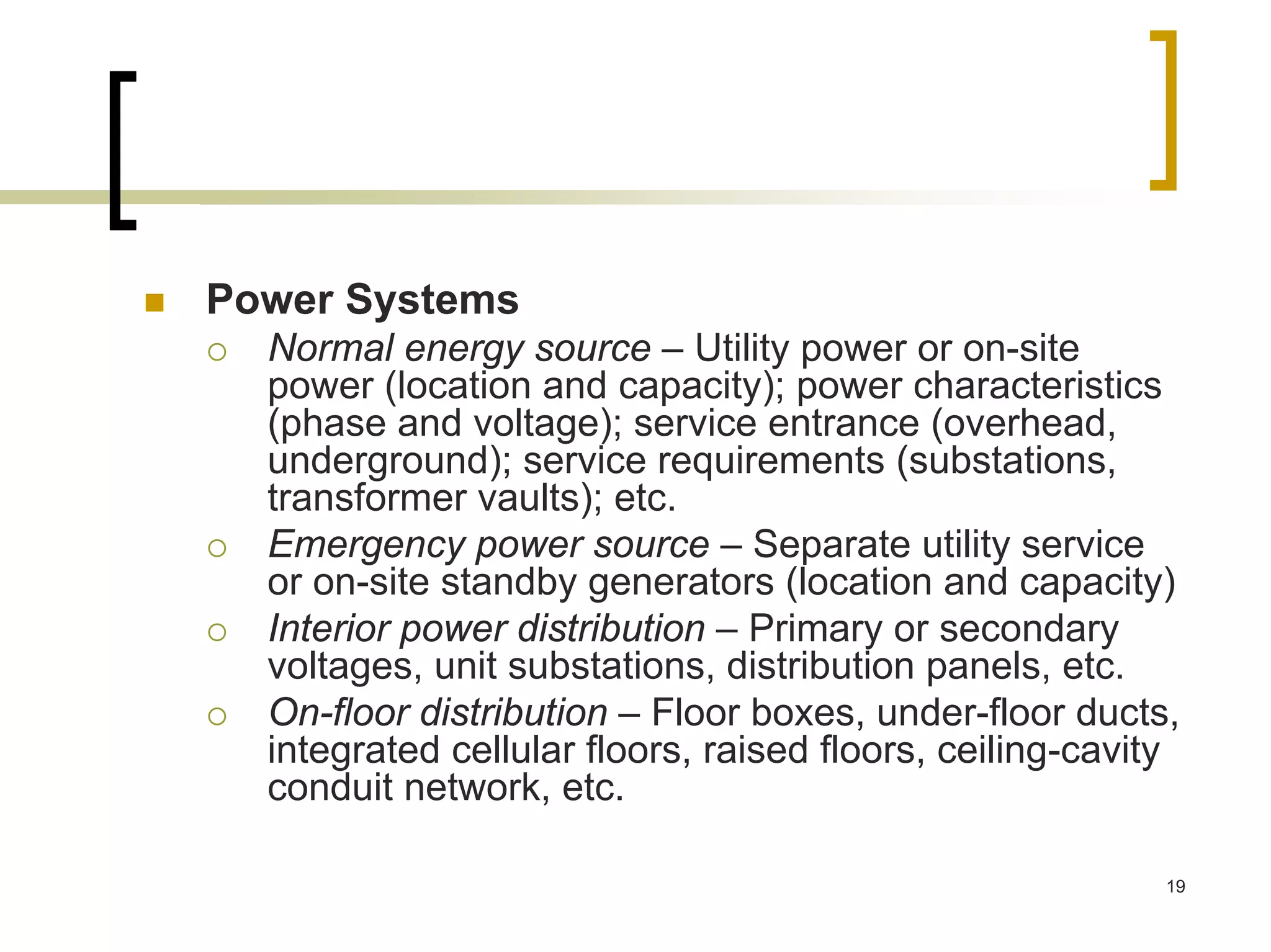 Building services - | PDF