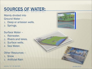 Building services water supply | PPT