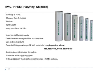 BUILDING SERVICES- water supply, plumbing.ppt