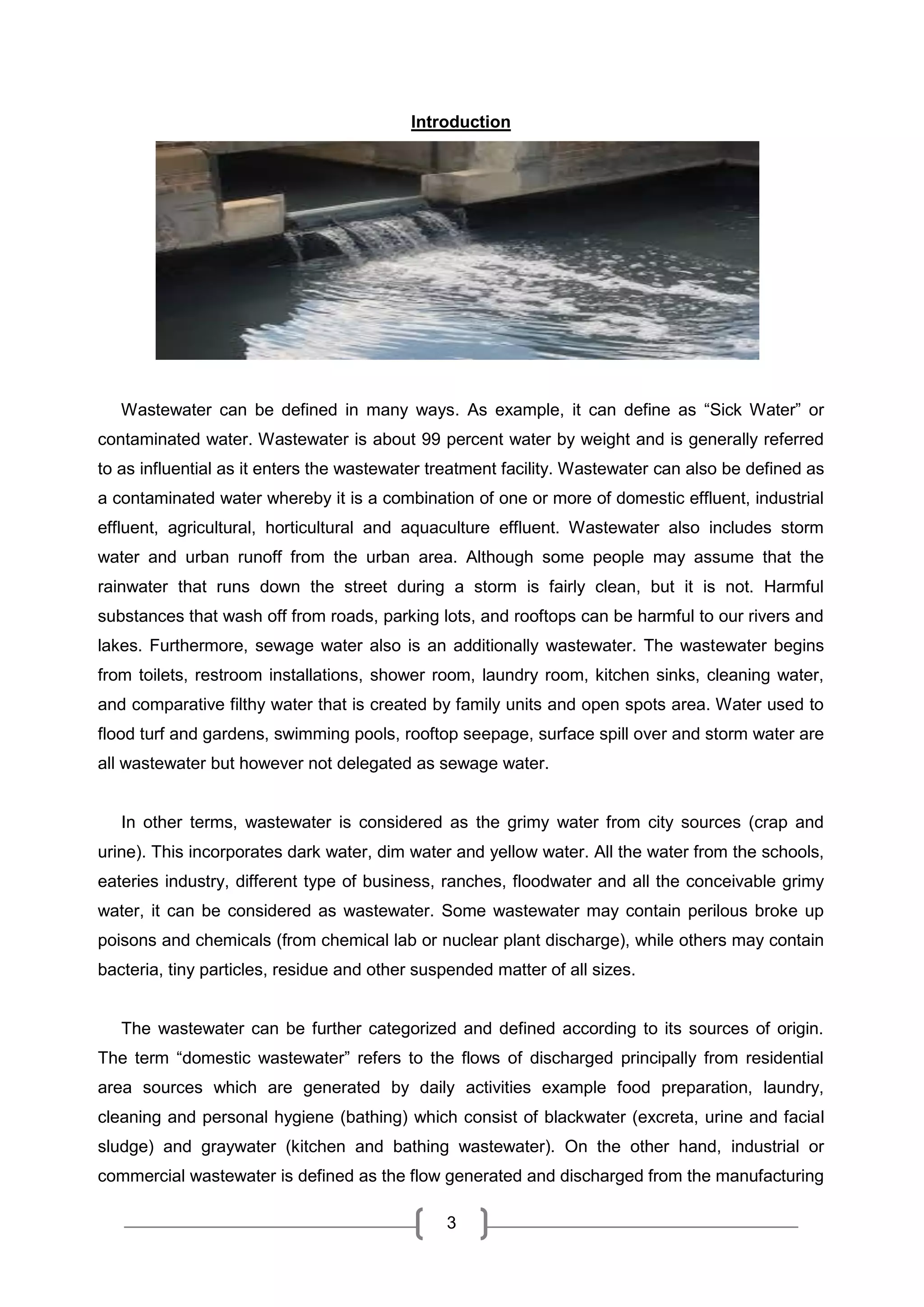 Sustainable Wastewater Treatment | PDF