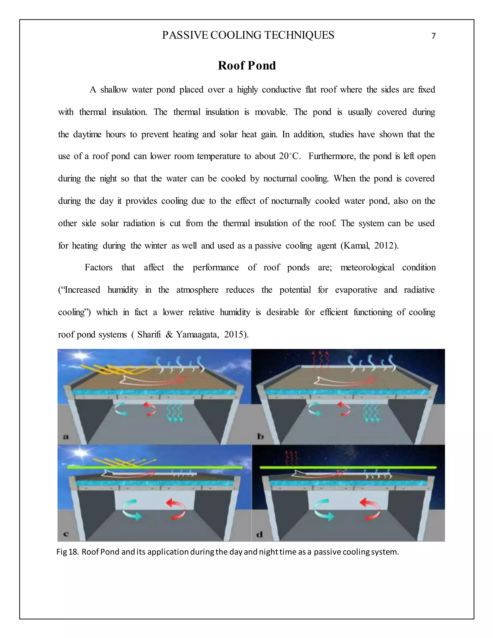 Building services (Passive Cooling Techniques) for Architectural ...