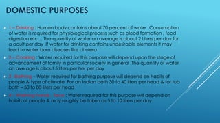 Classification of Water | PPTX