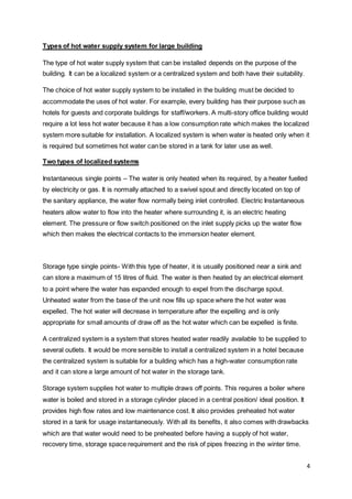 Building services report | PDF