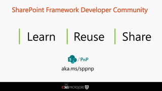 Building share point framework solutions | PPT