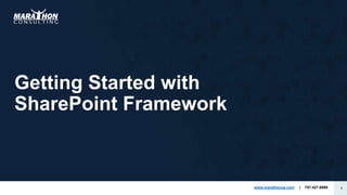 Building SharePoint framework Web Parts using the Microsoft Graph | PPT