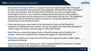 Building SharePoint framework Web Parts using the Microsoft Graph | PPT