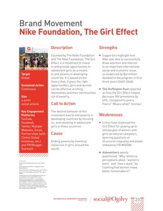 Building Social Movements With Brands | PDF