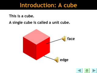 Building solids using unit cubes | PPT