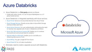 Perth Microsoft Data & Analytics User Group - Building Solutions with ...