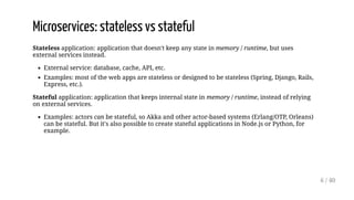 Building Stateful Microservices With Akka | PPT