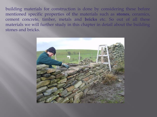 Building stones & bricks .. | PPT