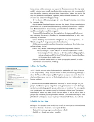 Building story maps | PDF | Desktop Publishing | Computer Software and ...