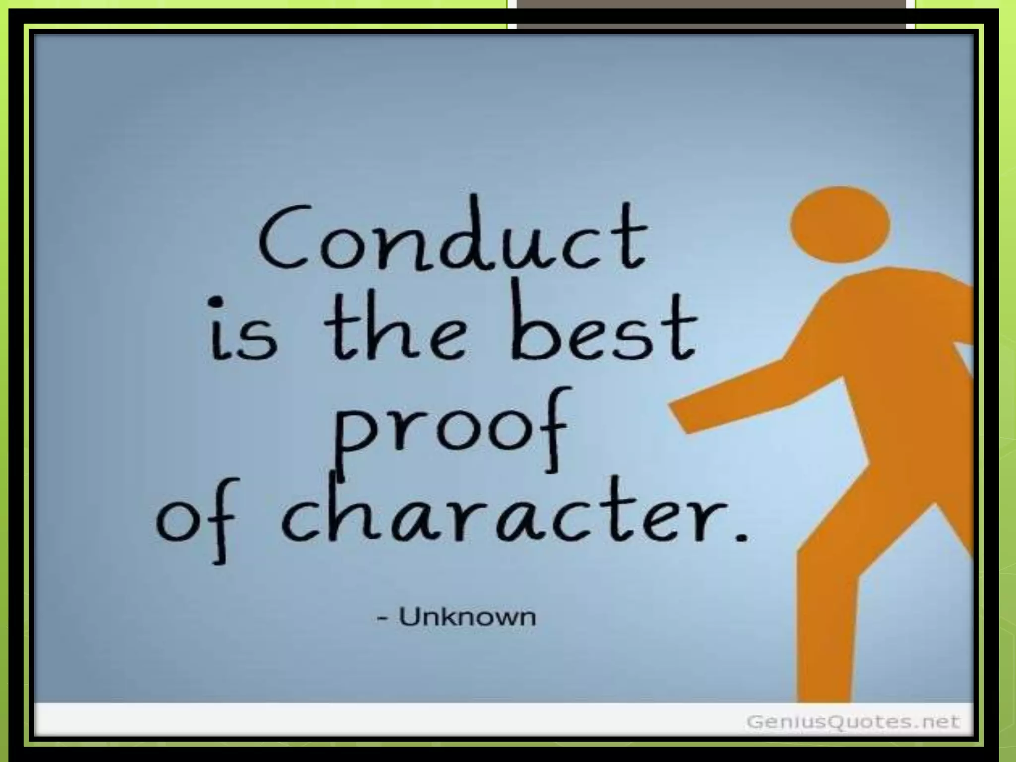 Building Strong Character | PPT