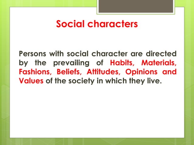 Building Strong Character | PPT