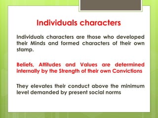 Building Strong Character | PPT