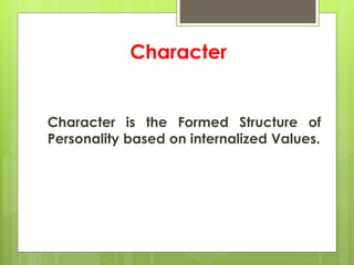 Building Strong Character | PPT