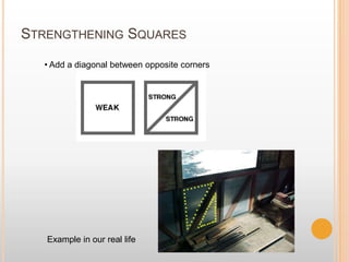 Building strong shapes with triangles | PPTX