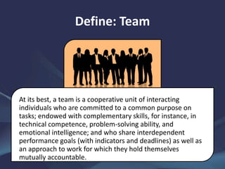 Virtual Teams Definition