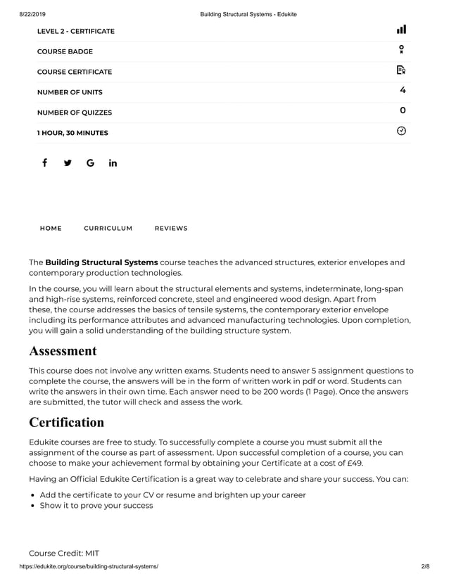 Building Structural Systems - Edukite | PDF