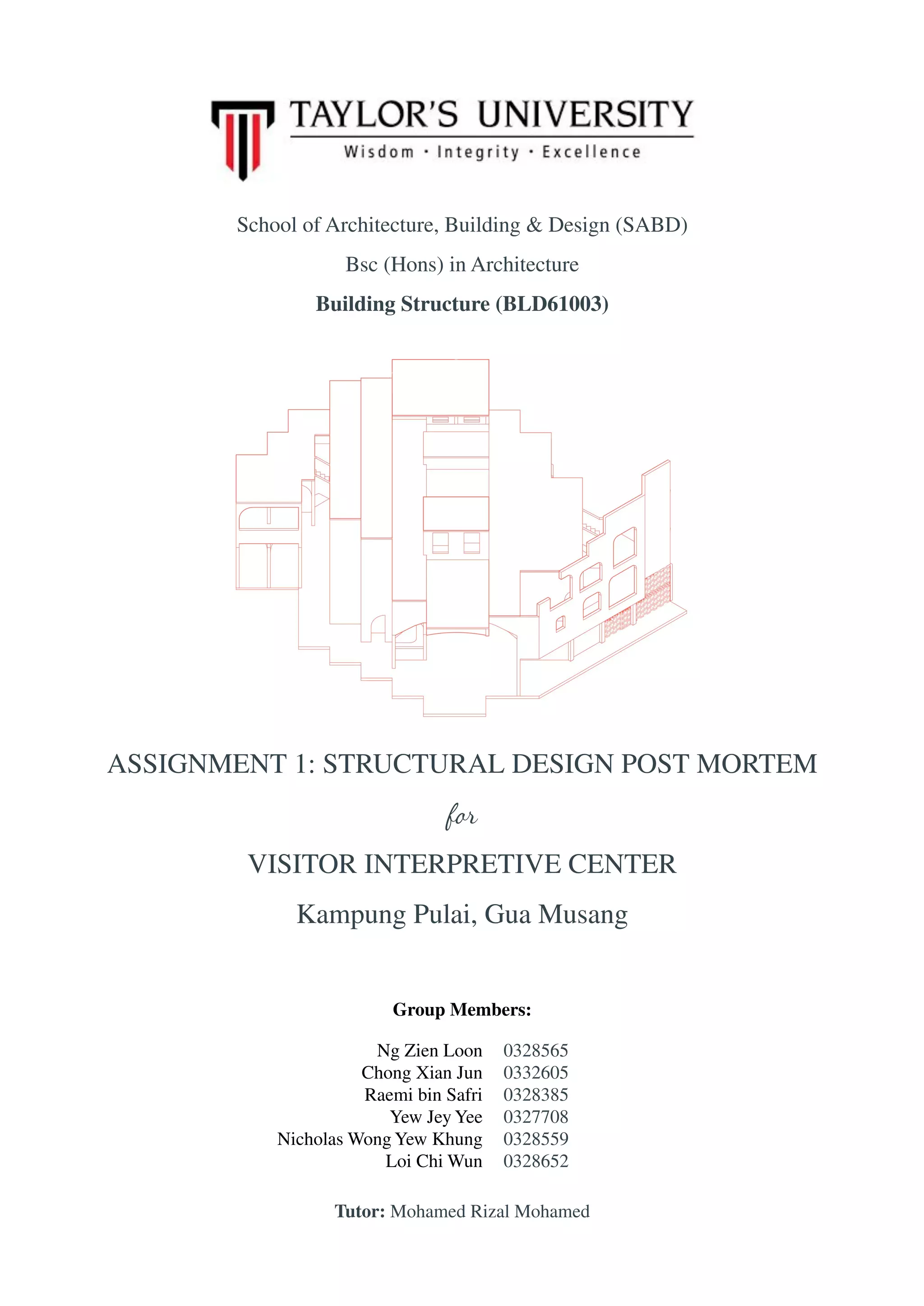 Building Structure : Structural Design Post Mortem | PDF