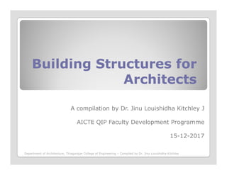 Building structures for architects | PDF