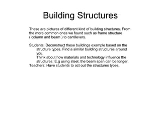Building structures ppt | PPT