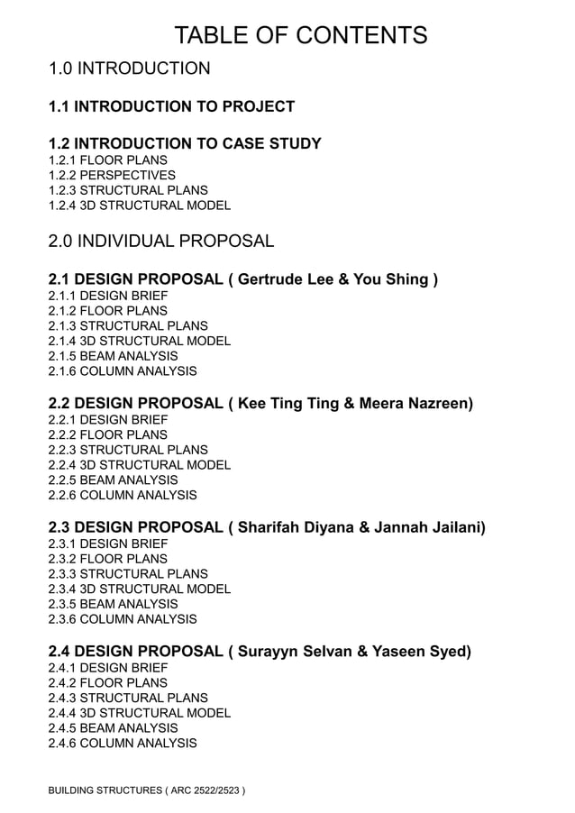 Building Structure Project 2 | PDF
