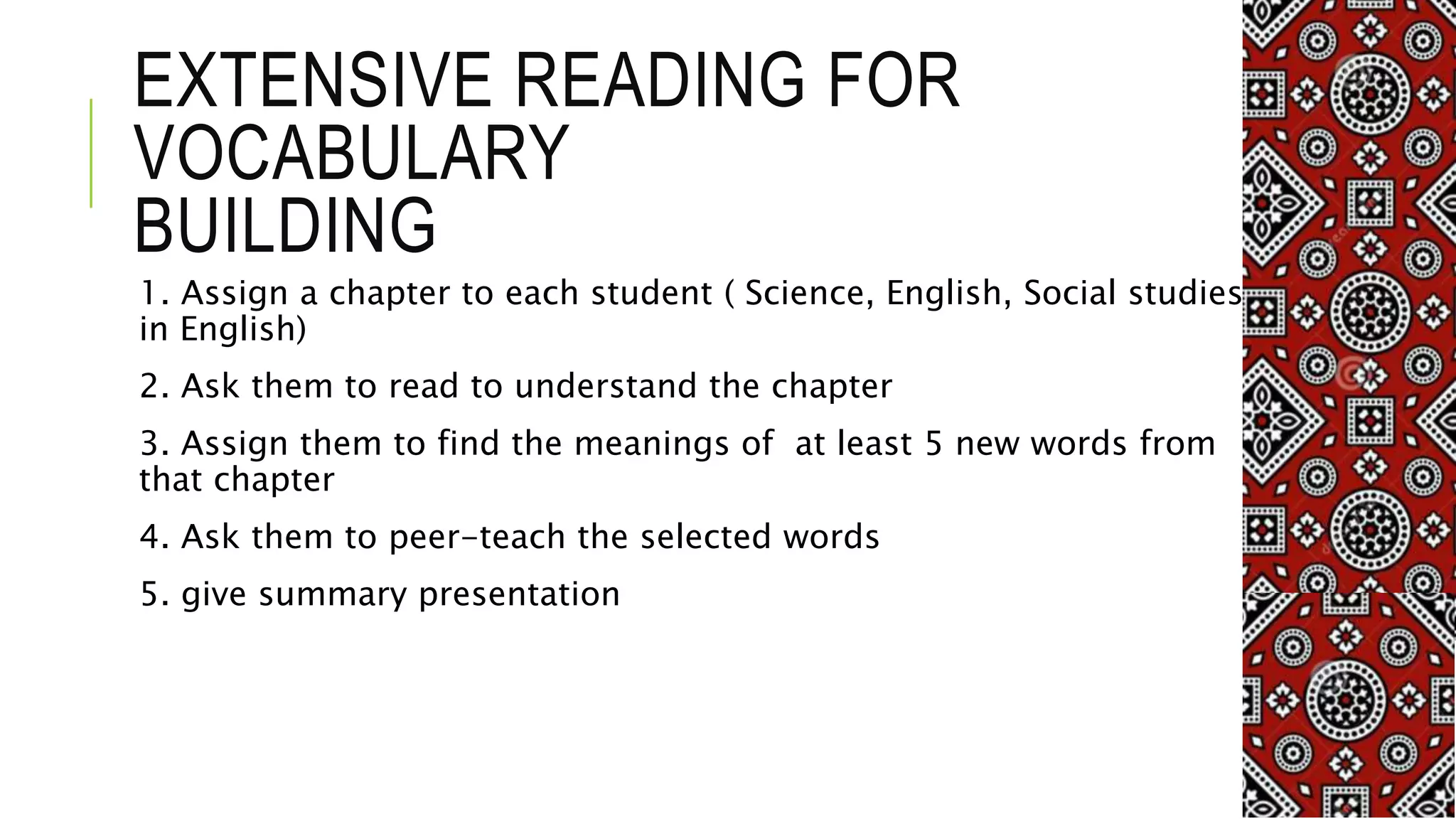 Building Students' Vocabulary through Textbook Reading.pptx