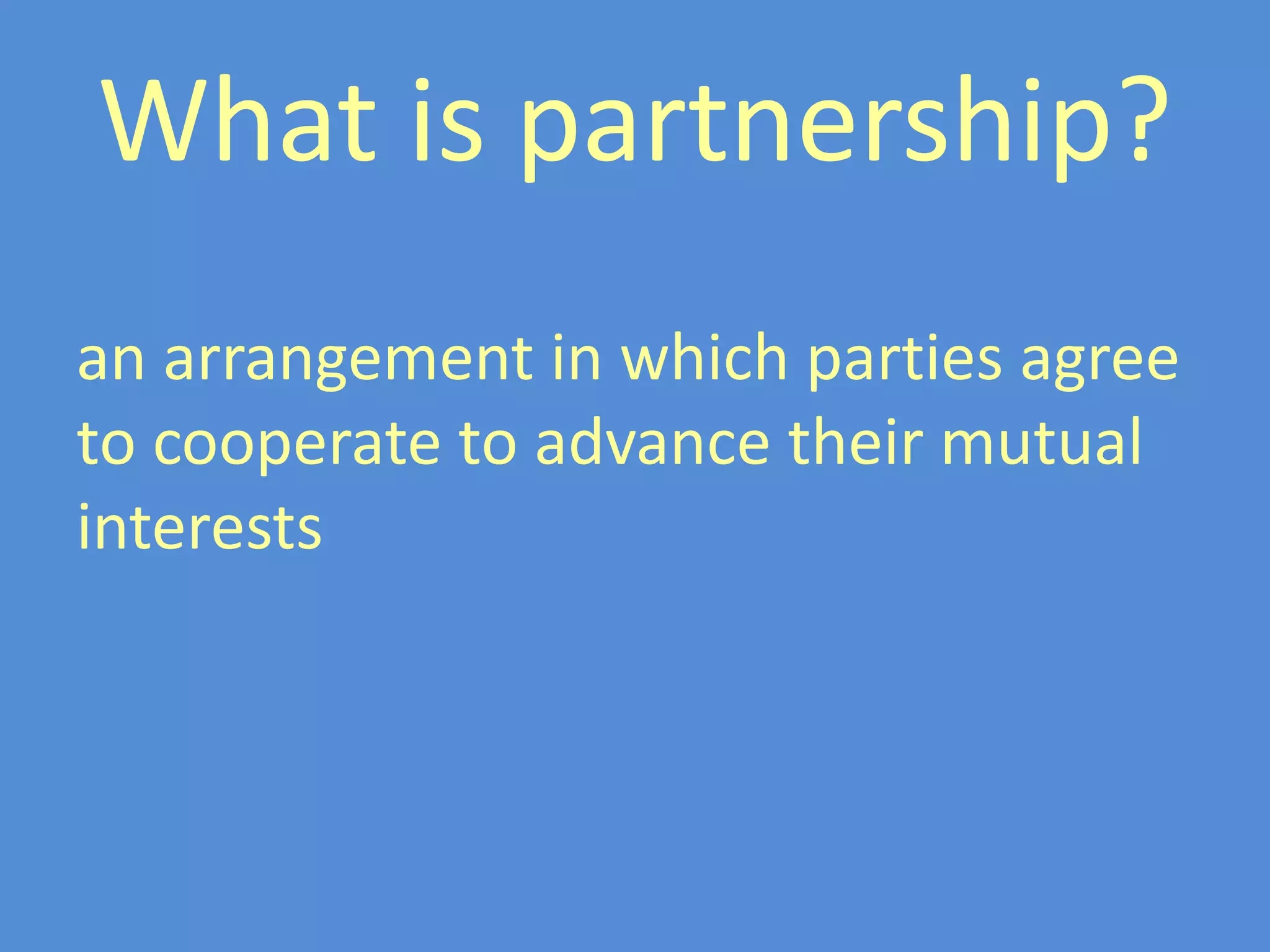 Building successful partnerships june 2014 v2 | PPTX