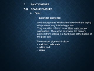 Building suerface finishes | PPT