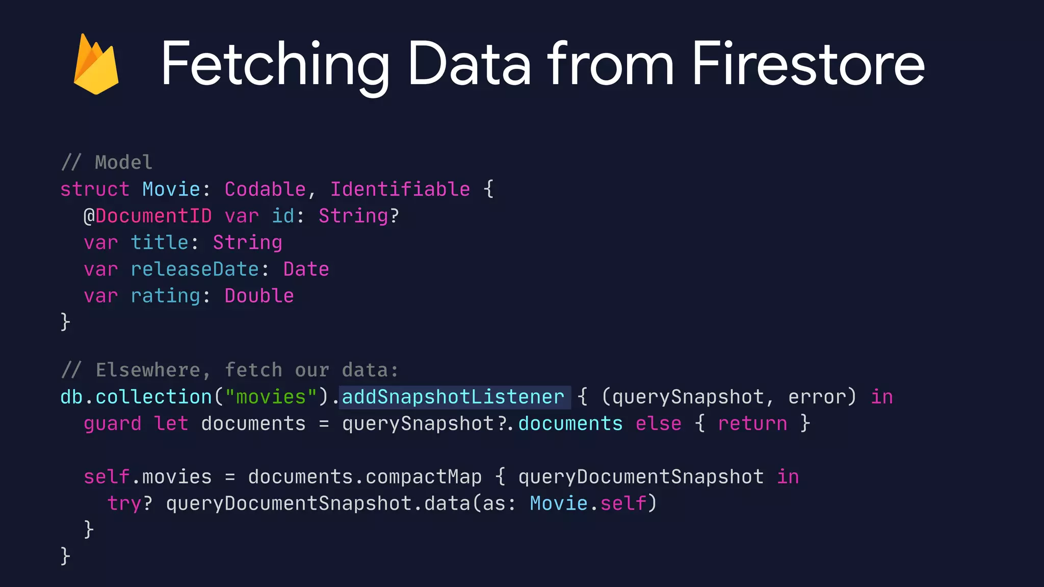 Building Apps with SwiftUI and Firebase | PPT