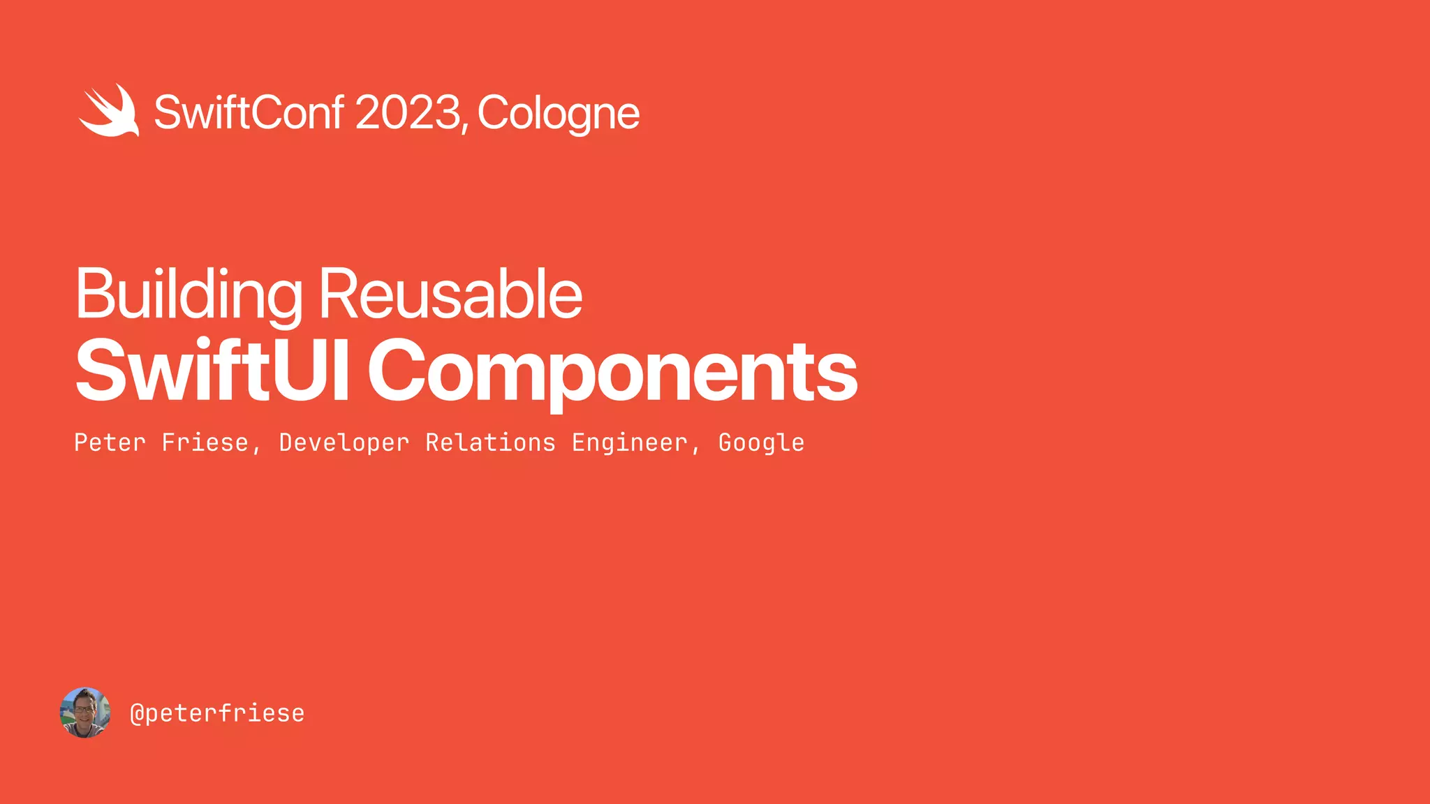 Building Reusable Swiftui Components Ppt